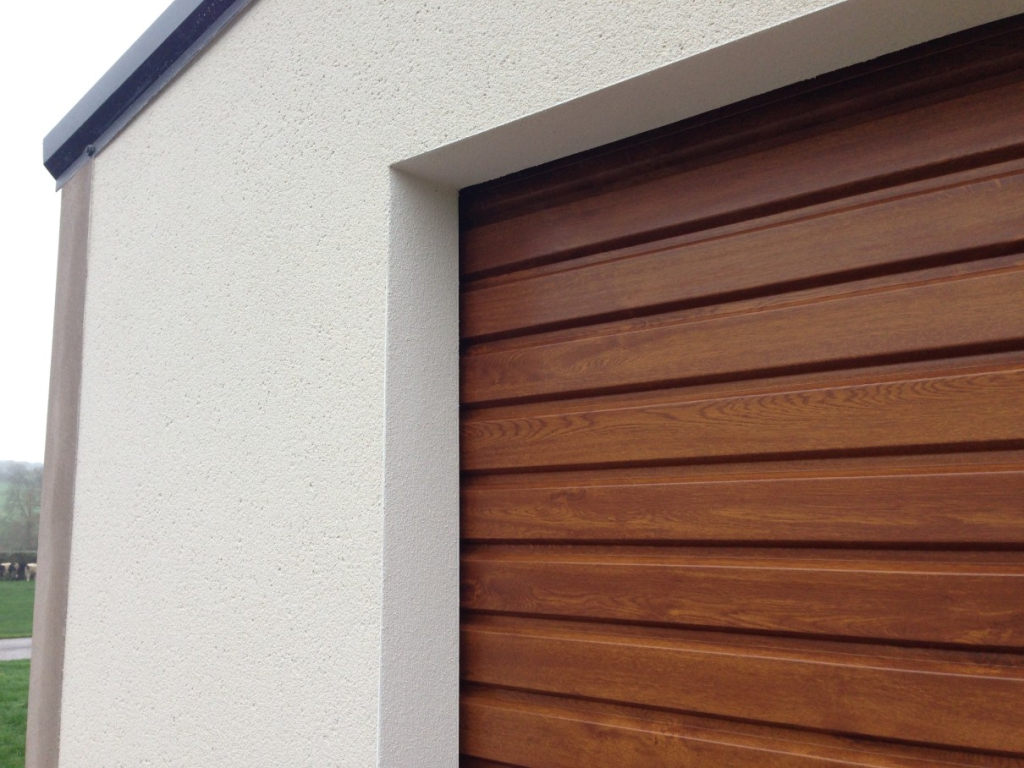 Rendered Domestic Garages - Abtech Steel Buildings Steel Garden Sheds ...