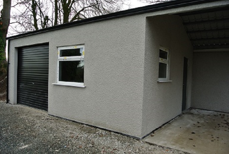 Domestic Garages (Rendered) - Abtech Steel Buildings