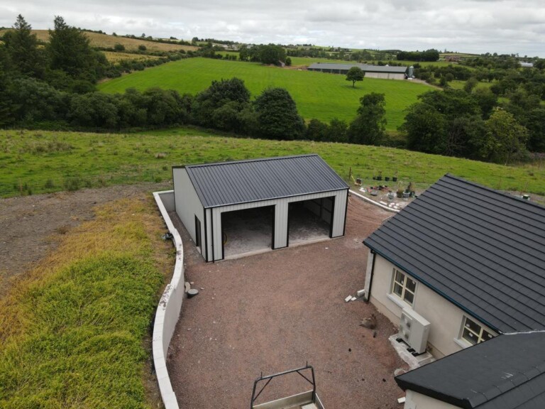 Domestic Steel Garages (Steel Clad Buildings) - Abtech Steel Buildings