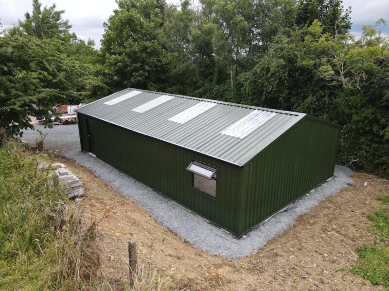 Domestic Steel Garages (Steel Clad Buildings) - Abtech Steel Buildings