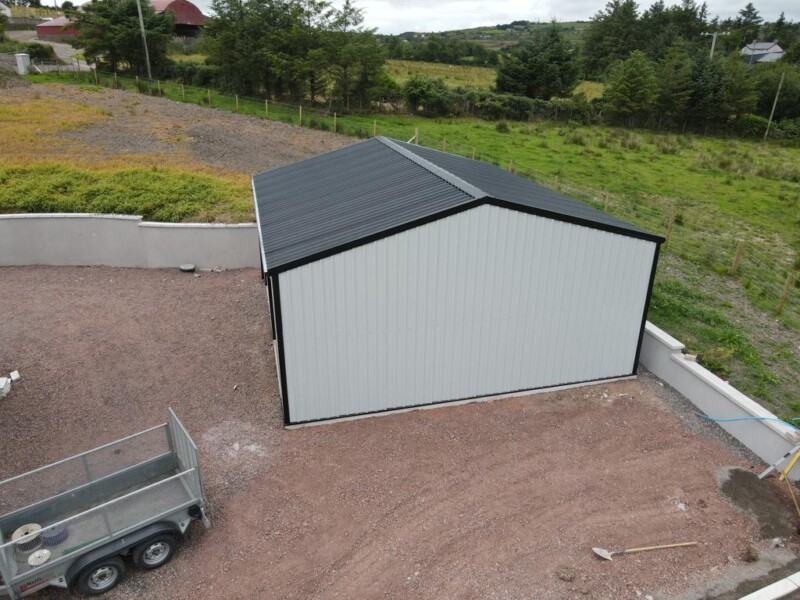 Domestic Steel Garages (Steel Clad Buildings) - Abtech Steel Buildings