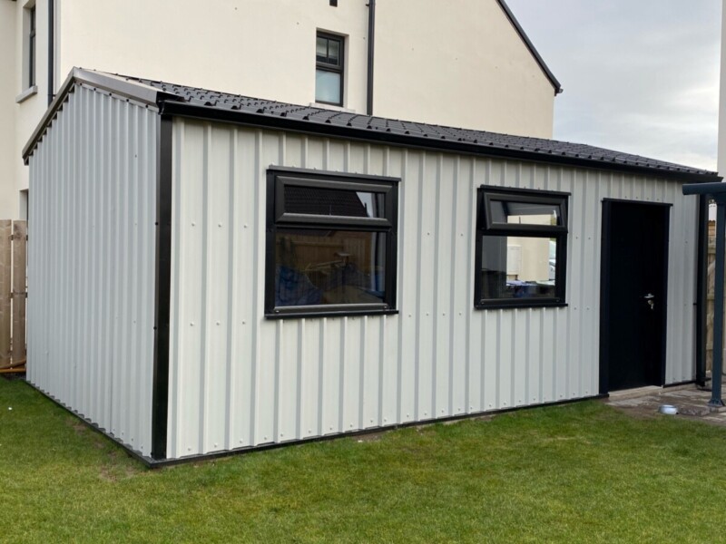 Domestic Steel Garages (Steel Clad Buildings) - Abtech Steel Buildings ...