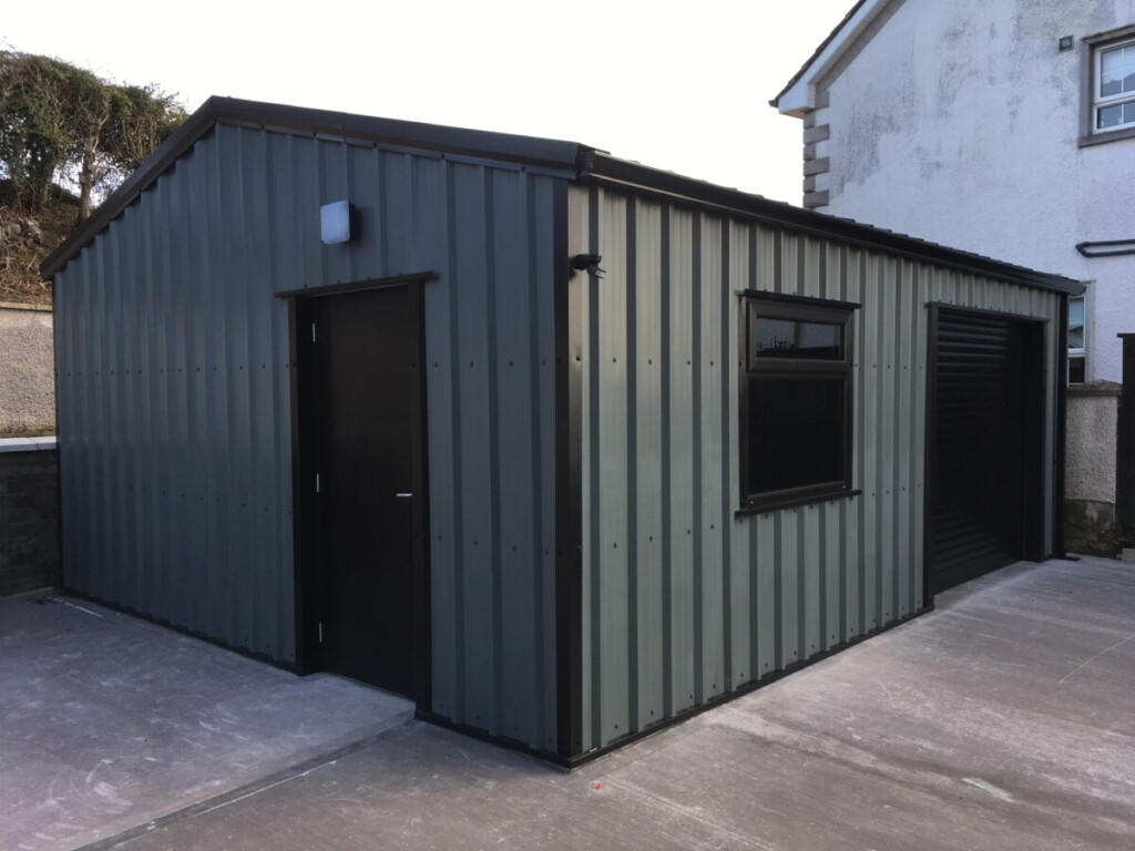 Domestic Steel Garages (Steel Clad Buildings) - Abtech Steel Buildings ...