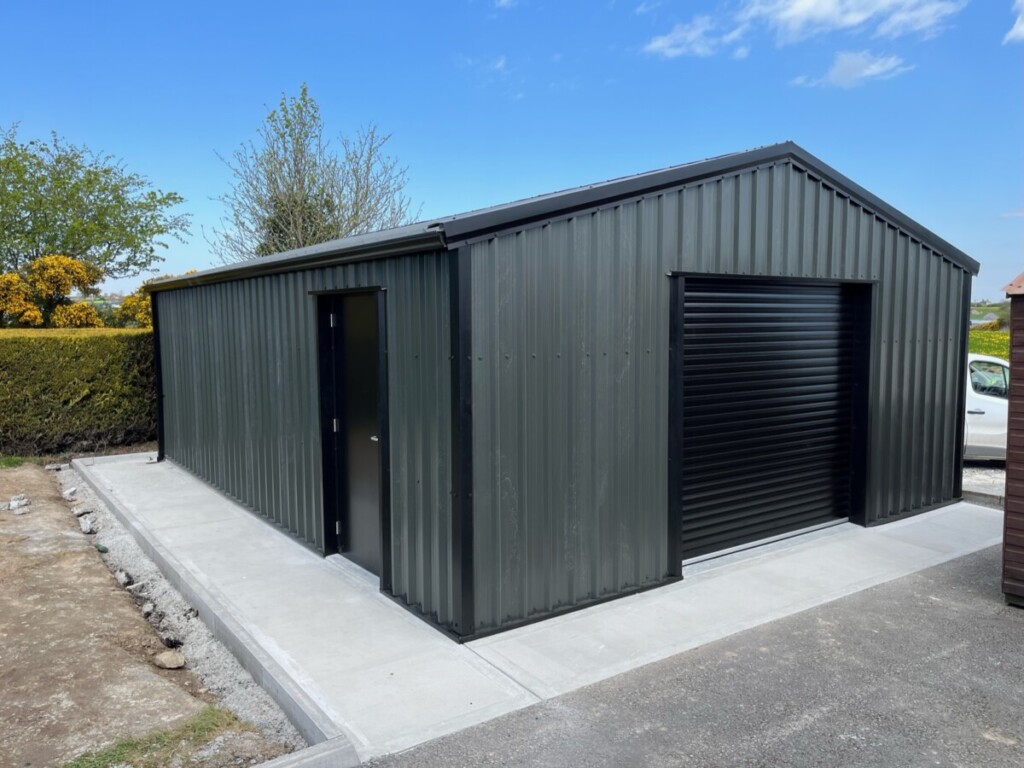 Domestic Steel Garages (Steel Clad Buildings) - Abtech Steel Buildings ...