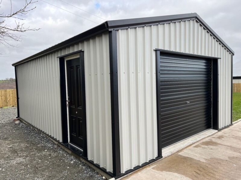 Domestic Steel Garages (Steel Clad Buildings) - Abtech Steel Buildings ...